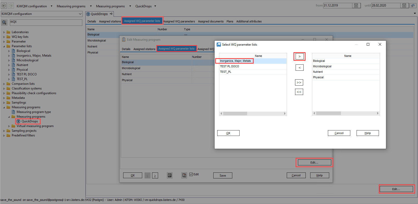 Preparations in WISKI – Help Center QuickDrops